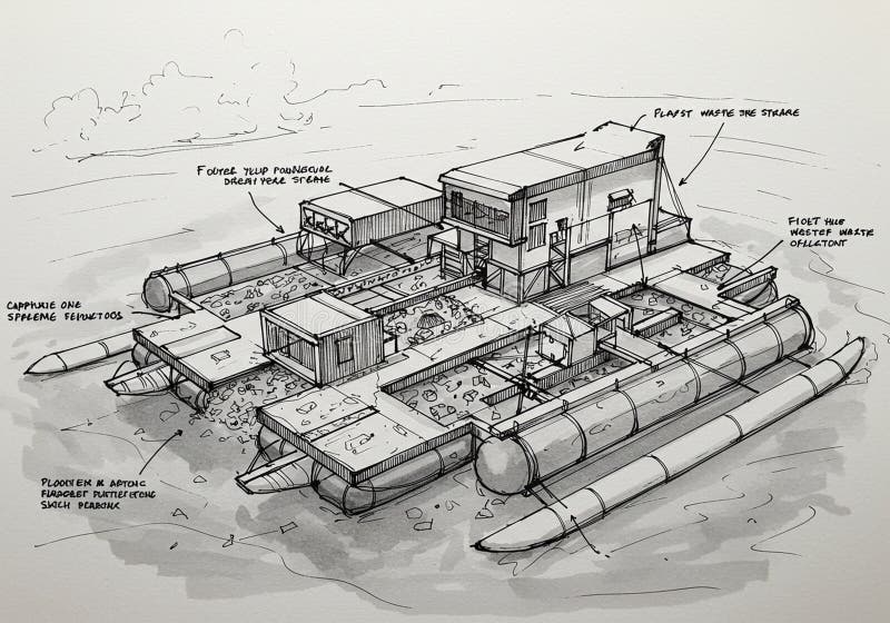 Buoyant Pontoons Stock Illustrations – 9 Buoyant Pontoons Stock ...