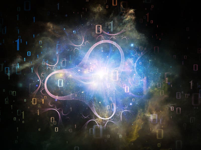 Conceptual Space Geometry stock illustration. Illustration of geometry ...