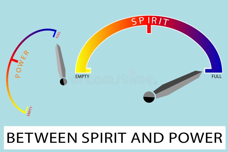 Conceptual - Spirit and Power Stock Vector - Illustration of empty ...