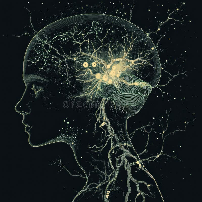 Conceptual Study of Neural Activity Glowing Neuron Pathways and ...