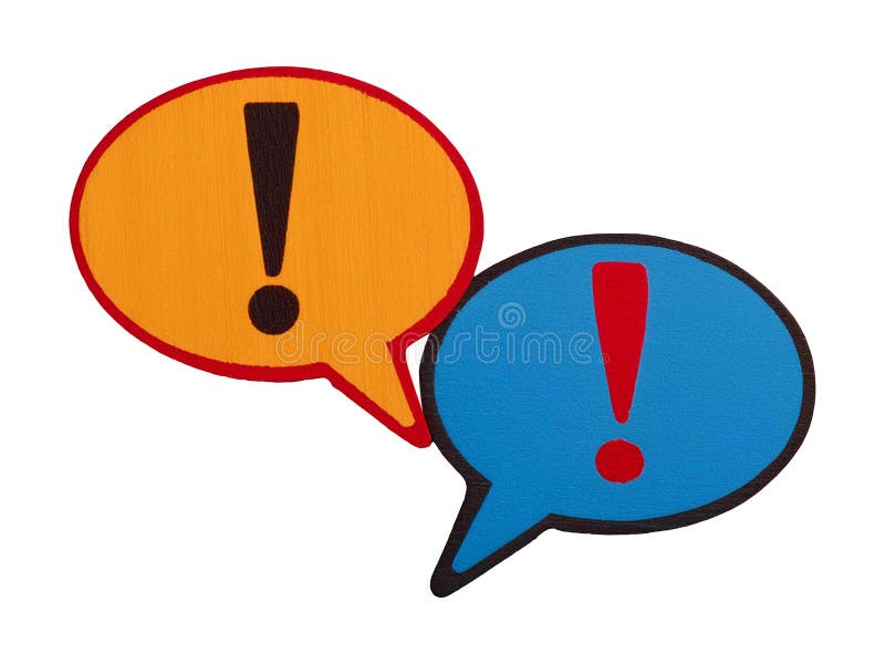 Conceptual Symbols Representing an Argument and Disagreement, Featuring ...