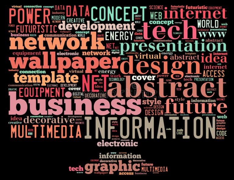 Conceptual Tag Cloud Containing Words Related To Cloud Computing ...