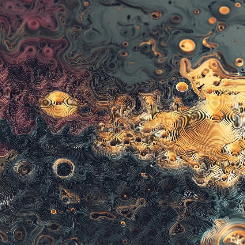 Abstract Top-down Labyrinth Merging into Liquid Ripple with Neural ...