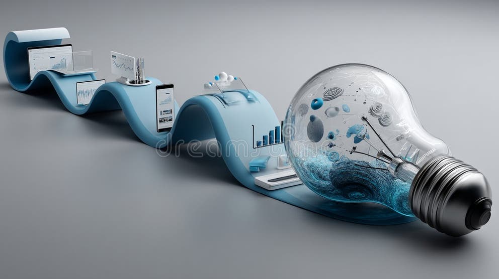 Conceptual Visual Showing Transformation Stock Illustrations – 80 ...