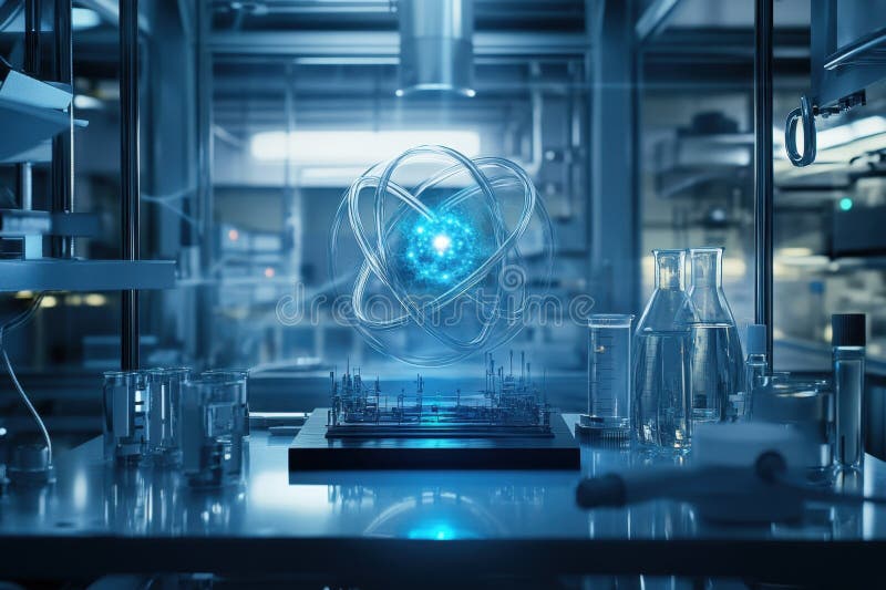 Conceptual Visualization of Advanced Technology in a Futuristic ...