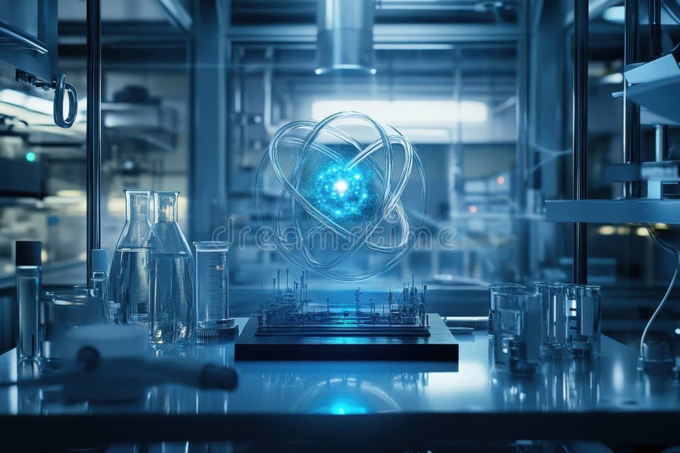 Conceptual Visualization of Advanced Technology in a Futuristic ...