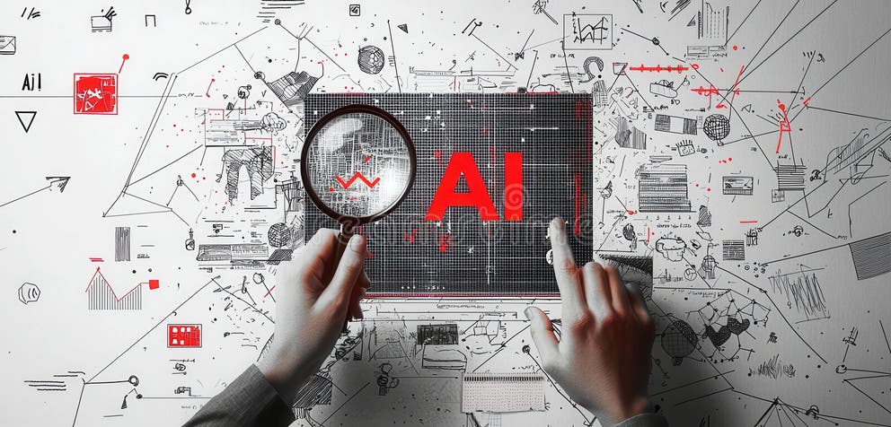 Conceptual Visualization of Artificial Intelligence and Human ...