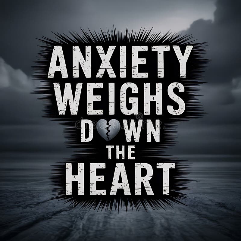 Conceptual Visualization of Emotional Burden Depicting Anxiety ...