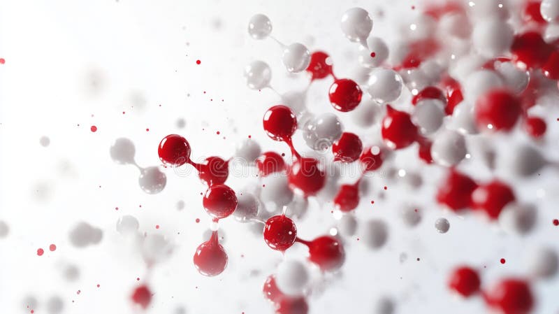 Conceptual Visualization of Gamma Oryzanol Molecule Structure Stock ...