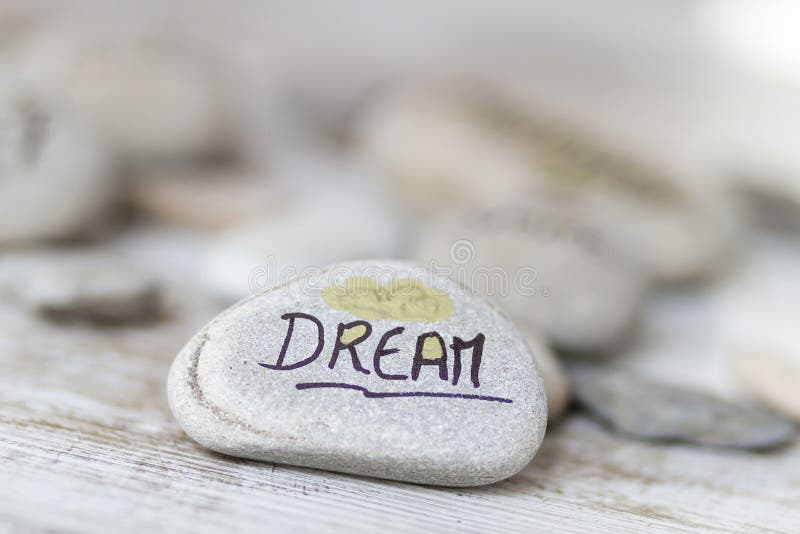 Conceptual words on stones stock photo. Image of harmony - 135208786