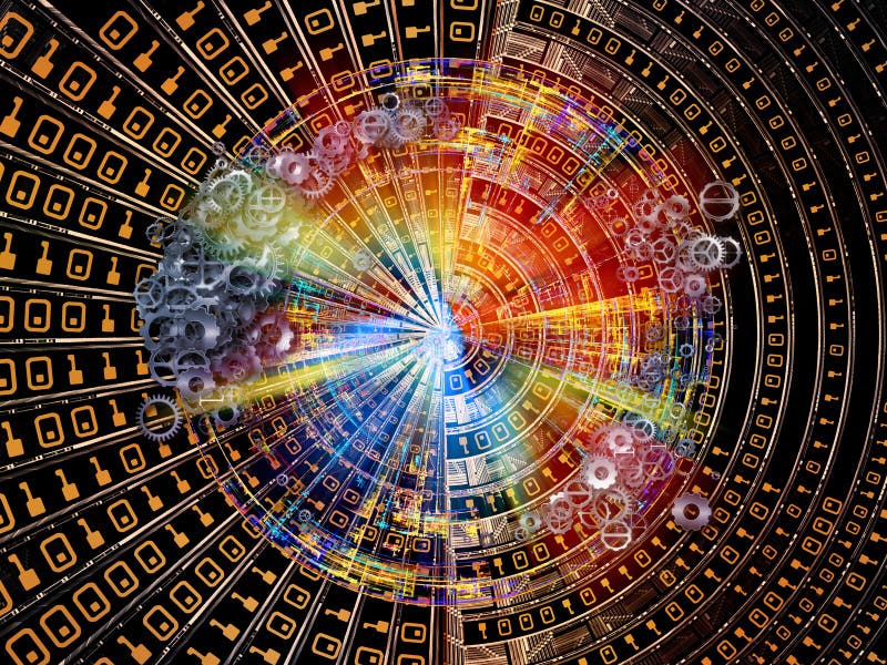 Conceptual World of Numbers Stock Photo - Image of integer, technology ...