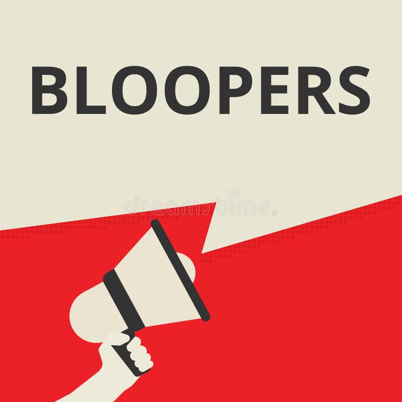 Bloopers Clip Art