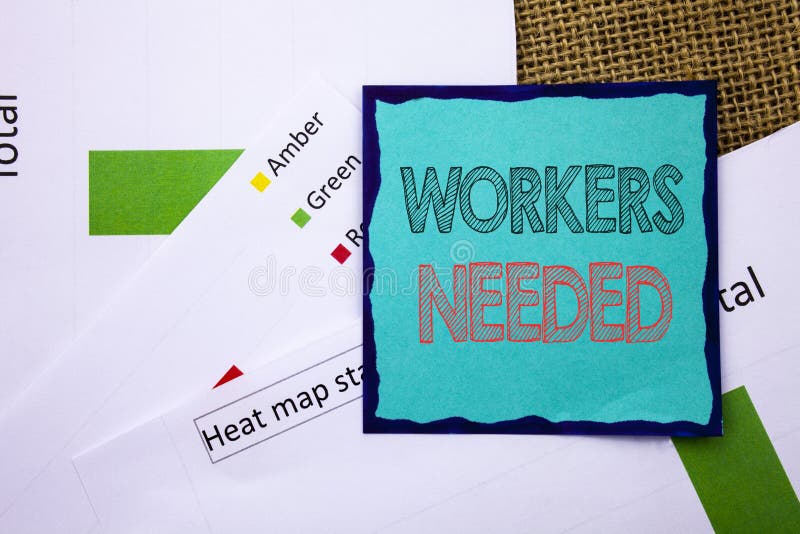 Conceptual Writing Text Showing Workers Needed. Concept Meaning Search ...