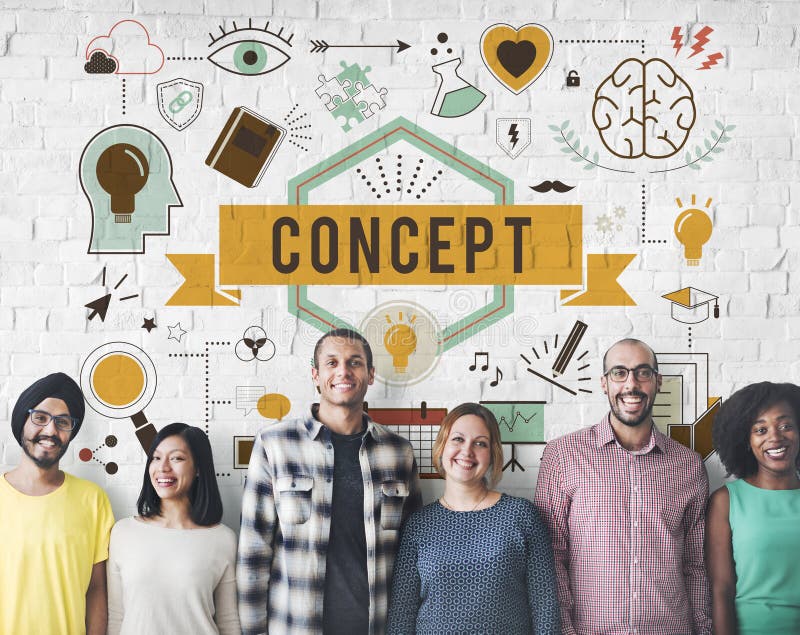 Conceptualize Conception Conceptual Ideas Plan Concept Stock Photo ...