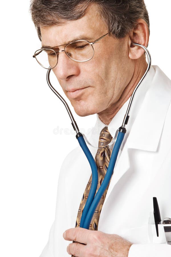 Concerned Doctor stock photo. Image of disease, looking - 4290672