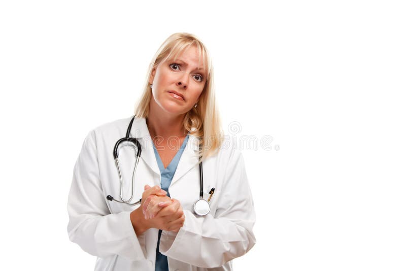 Concerned Doctor With Sample Stock Image - Image of shirt, healthcare ...