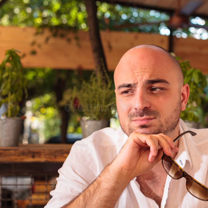 Concerned Man Looking Well Stock Photos - Free & Royalty-Free Stock ...