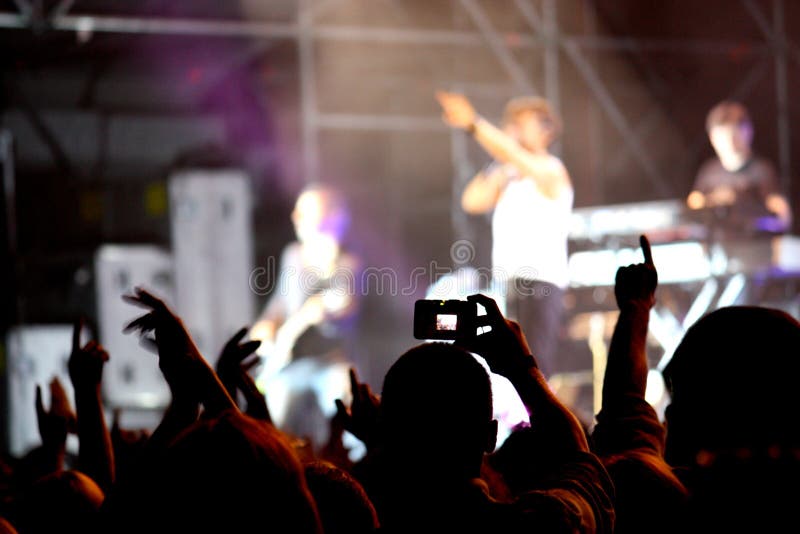 Concert stock photo. Image of editorial, musicist, fans - 6322142