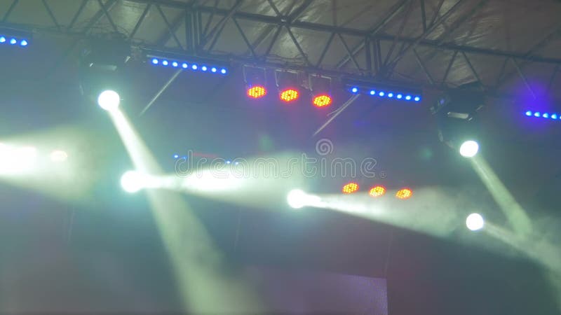 Concert Colorful Lights stock video. Video of live, laser - 79495913