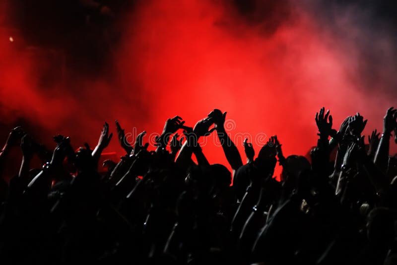 Concert Crowd stock image. Image of festival, people - 10035697
