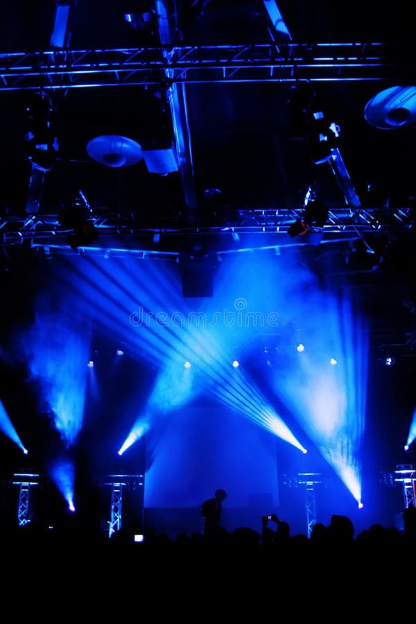 Concert stage stock image. Image of entertainment, nightlife - 5728801