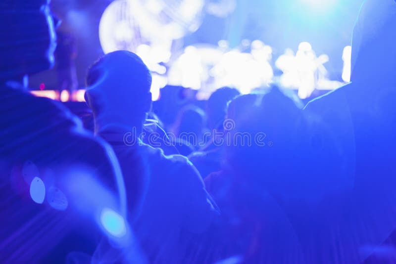 Concert crowd stock image. Image of large, crowd, concert - 41312559