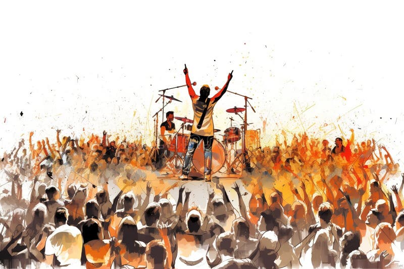 723 Cartoon Concert Stock Photos - Free & Royalty-Free Stock Photos ...