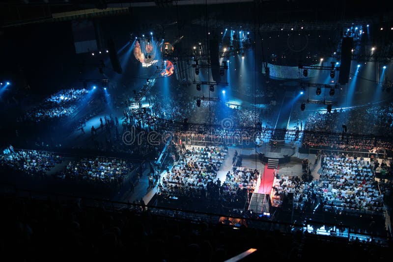 In concert hall stock photo. Image of event, illuminate - 6375826
