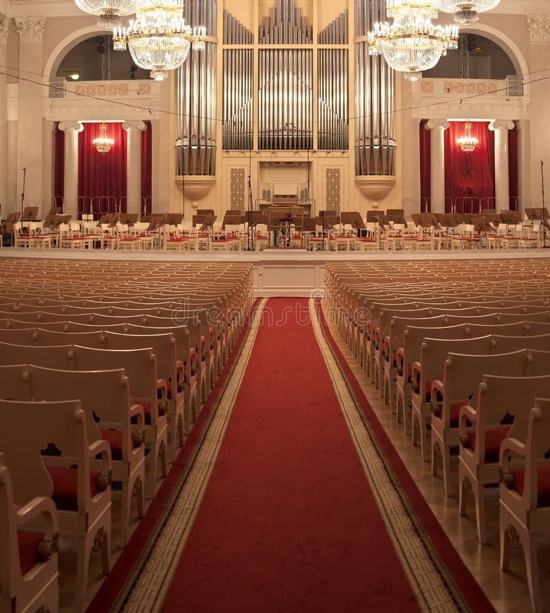 Concert Hall stock photo. Image of festival, chairs, indoor - 40174574