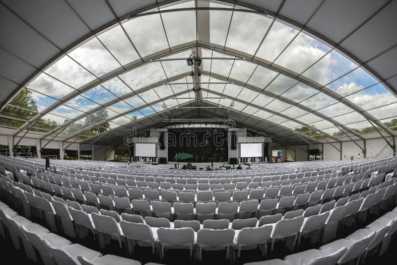 Concert hall stock photo. Image of light, musical, white - 99792094