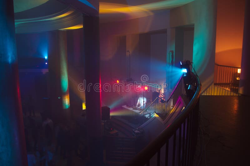 Concert hall with lights stock image. Image of lights - 23337949