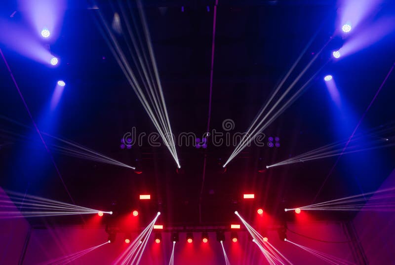 Concert Hall Musical Performance Stage Light People Stock Photo - Image ...
