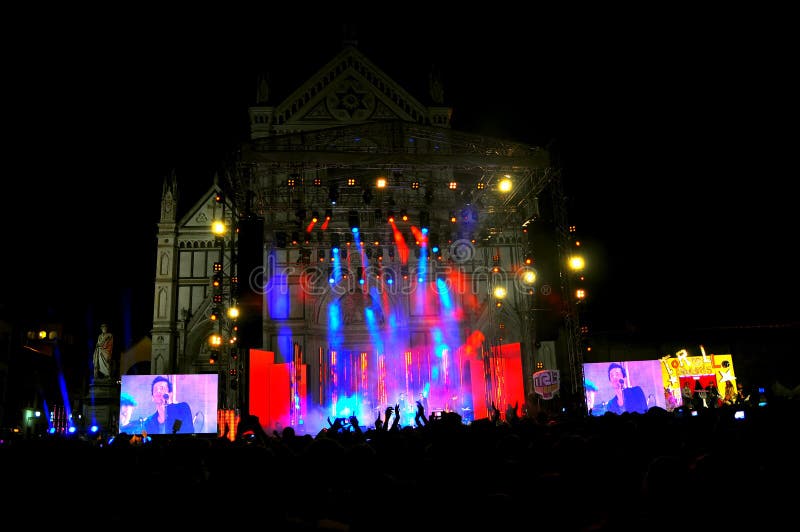 Concert in Italy editorial stock image. Image of instrument - 19242464