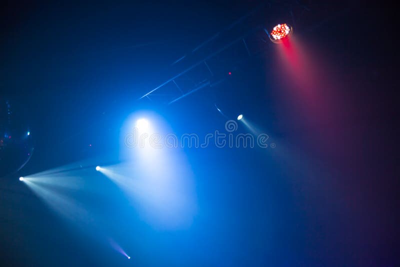 Concert Light Show stock photo. Image of glow, blue, celebration - 66445658