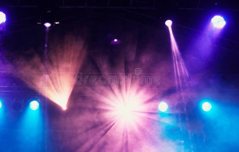 Concert light show stock image. Image of spotlight, event - 161625705