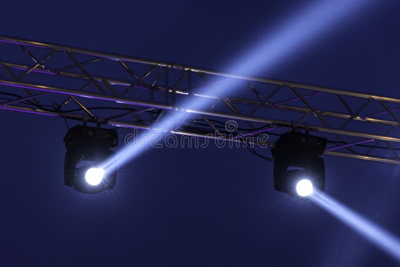Concert lights stock photo. Image of performance, party - 110291172