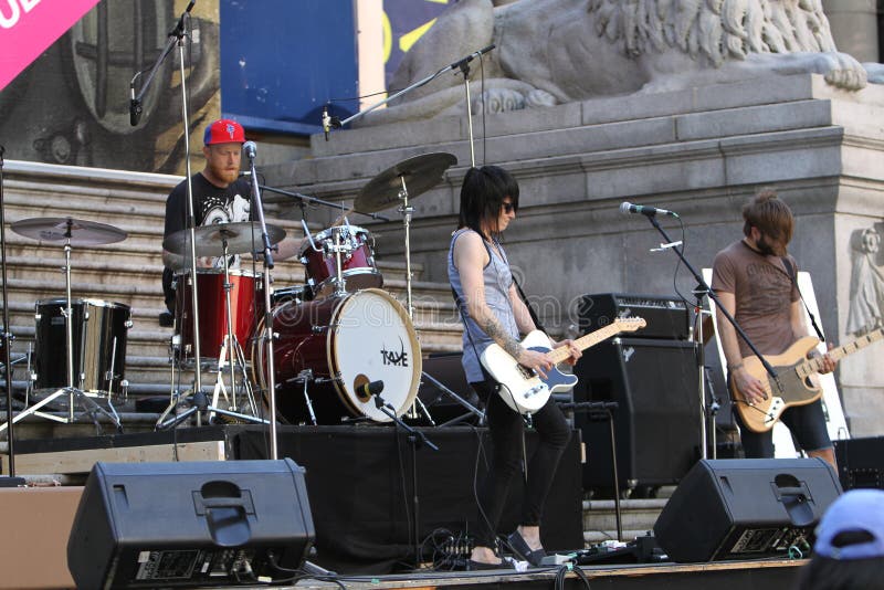 Concert of the punk group editorial photo. Image of funk - 21126026