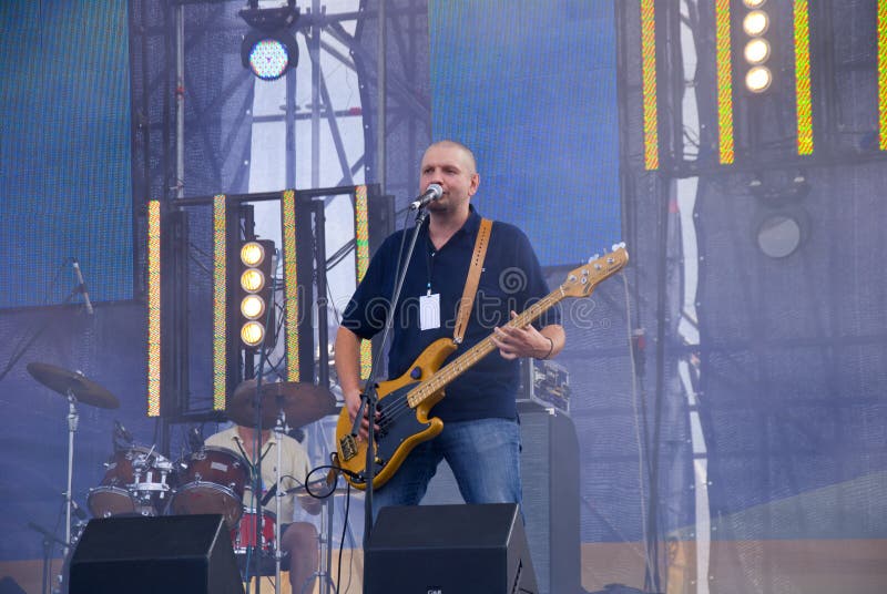 Uta - Russian rock singer editorial stock photo. Image of song - 13100683