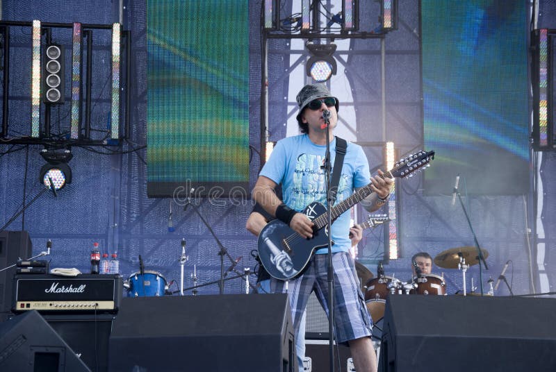 Russian rock singer editorial stock photo. Image of russian - 36591903