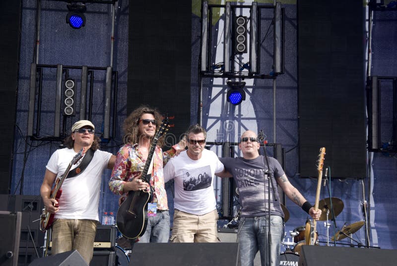 Uta - Russian rock singer editorial image. Image of festival - 13111860