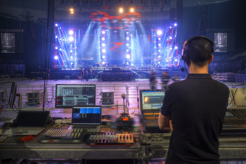 Concert with Shooting on TV Editorial Image - Image of live, party ...