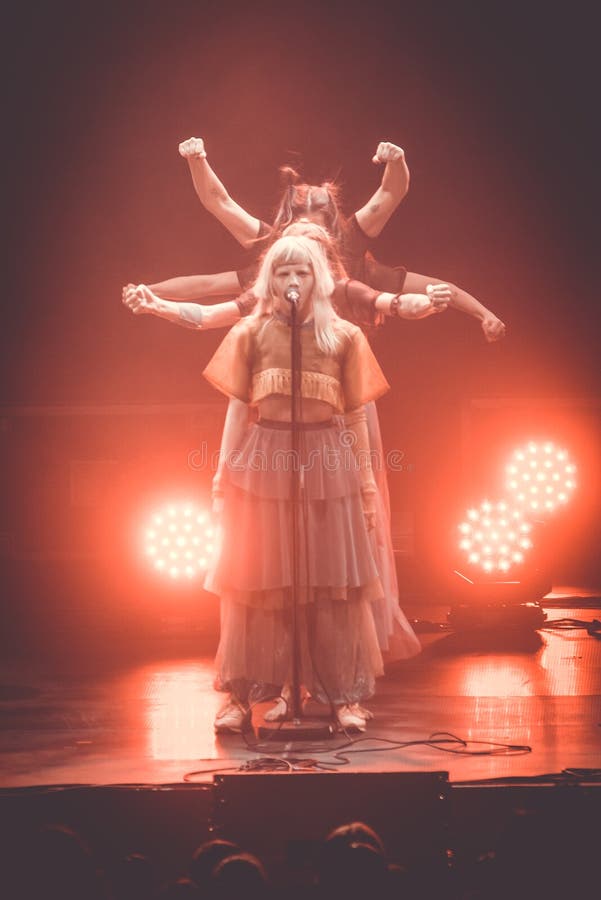 Concert singer Aurora editorial image. Image of 1712019 - 137583580