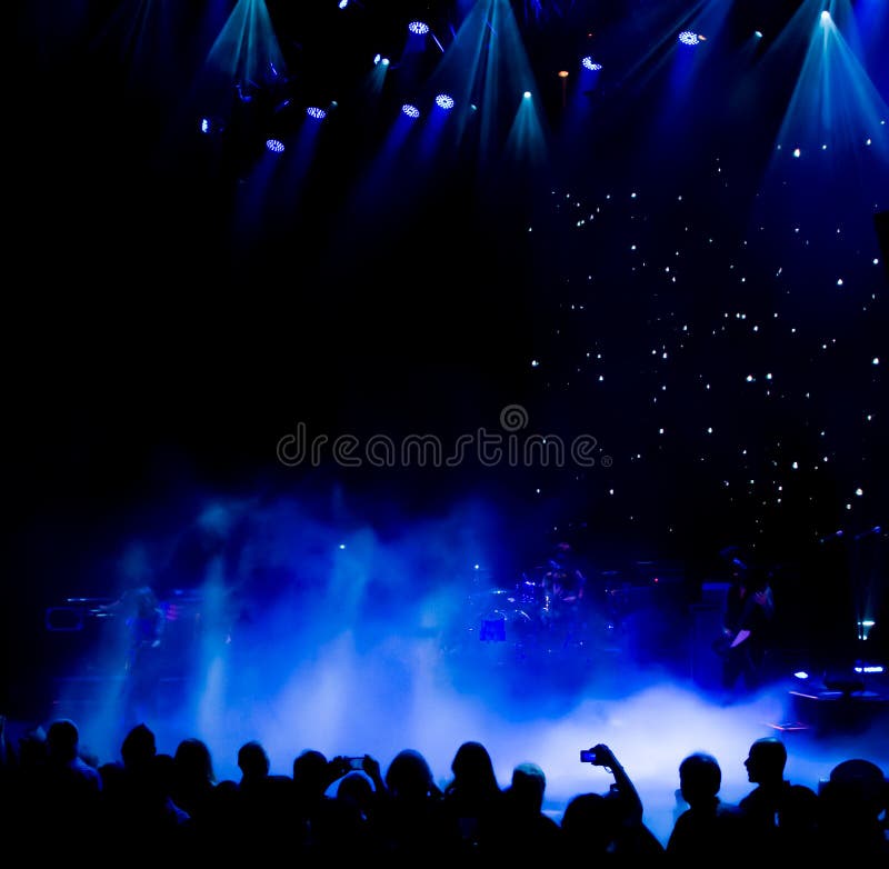 Concert Stage Lights stock image. Image of design, abstract - 69419687