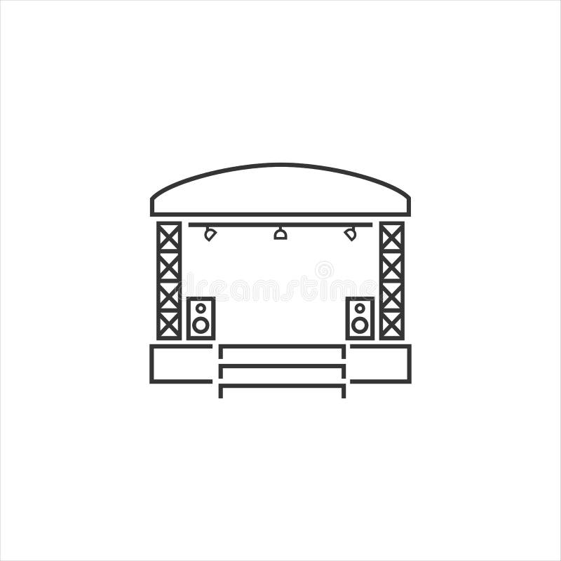 Stage Truss Vector Stock Illustrations – 393 Stage Truss Vector Stock ...