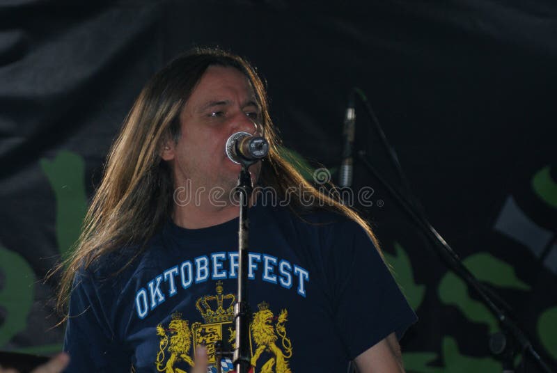 Tom Angelripper editorial stock photo. Image of tochka - 11318628