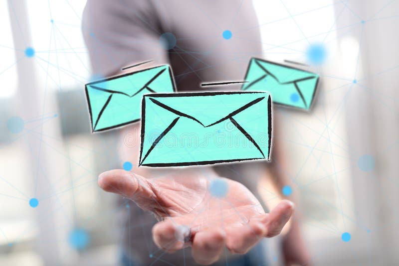 Concetto del email immagine stock. Immagine di trasmetta - 120551915