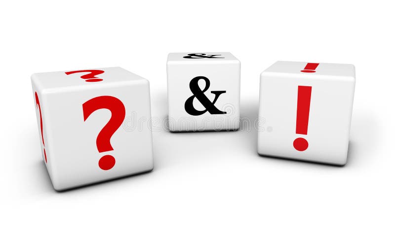 Concetto Di Affari Di Domande E Risposte Illustrazione di Stock ...