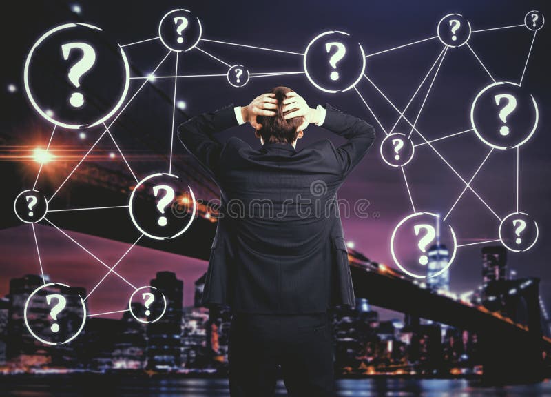 Confusione E Concetto Del FAQ Fotografia Stock - Immagine di concetto ...
