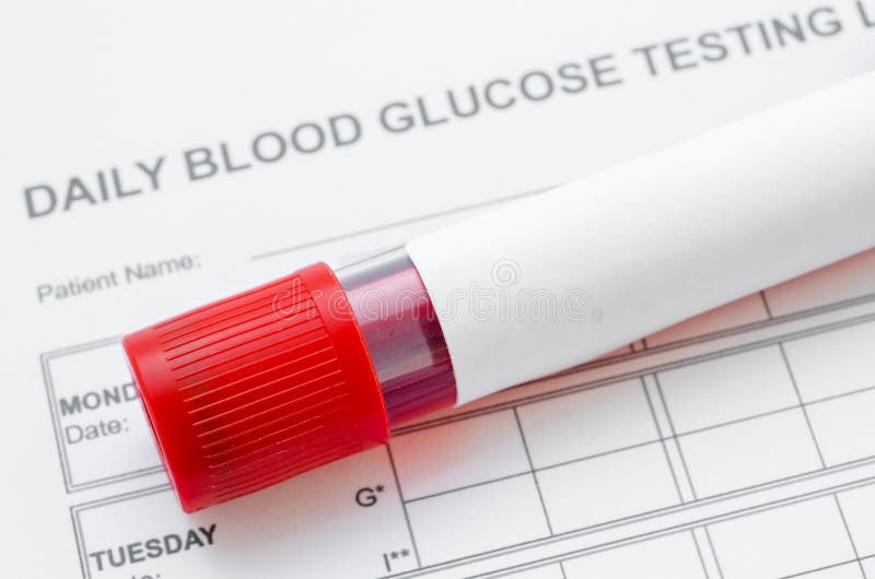 Concetto Di Controllo Della Glicemia Immagine Stock - Immagine di ...