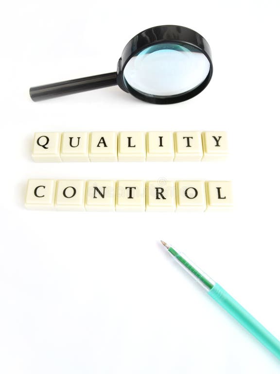 Concetto Di Controllo Di Qualità Immagine Stock - Immagine di garantito, ingrandimento: 13415111